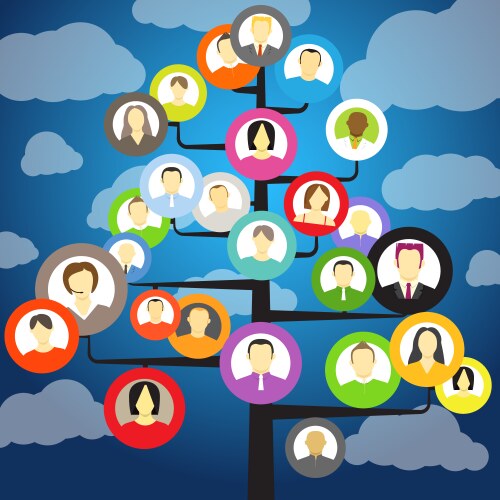 Family Tree Silhouette Vector Images (over 7,200)