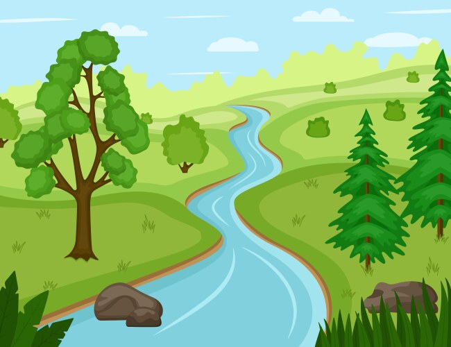 Cartoon River Vector Images (over 40,000)