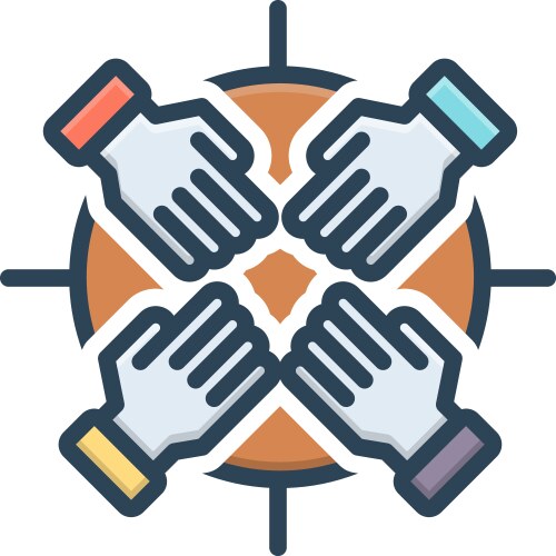 Unity Royalty Free Vector Image - VectorStock