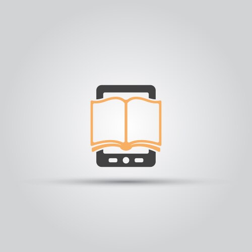 Ebook icon Royalty Free Vector Image - VectorStock