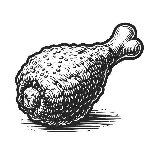 Chicken Drumstick Vector Images (over 11,000)