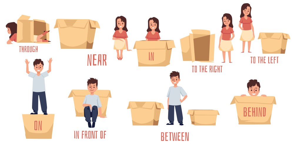 Prepositions Vector Images (over 1,300)