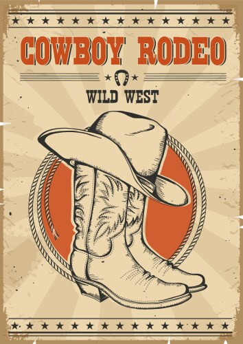 Vintage Cowboy Vector Images (over 20,000)