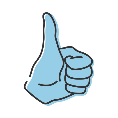 Good Luck Thumb Vector Images (over 280)