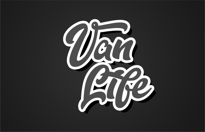 Good life typography t-shirt print design Vector Image