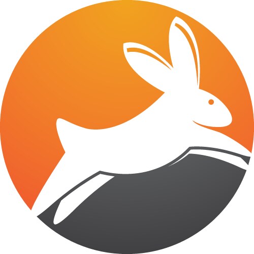 Rabbit icon Royalty Free Vector Image - VectorStock
