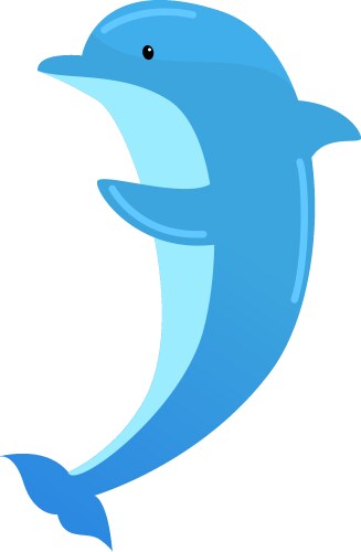 Dolphin Royalty Free Vector Image - VectorStock