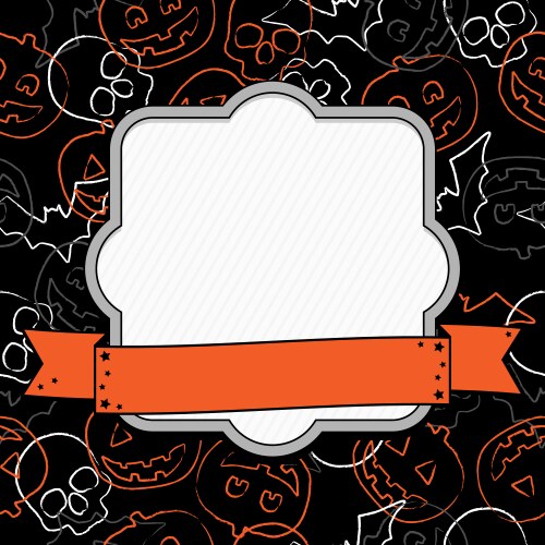 Halloween sign Royalty Free Vector Image - VectorStock