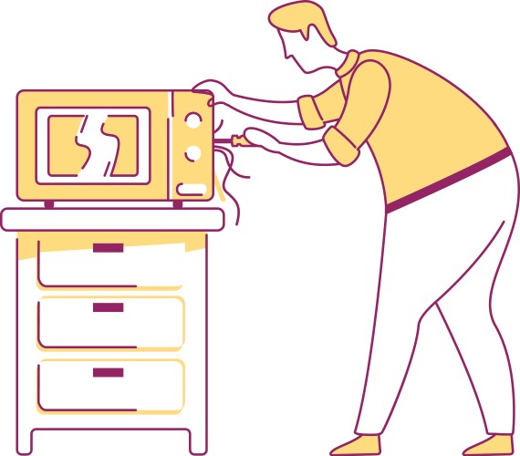 Microwave Animated Vector Images (over 150)