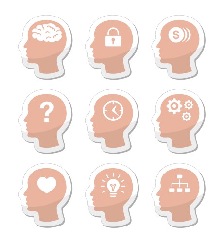 Head Icon Set Vector Images (over 240,000)