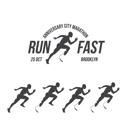 Marathon 2 Royalty Free Vector Image - VectorStock