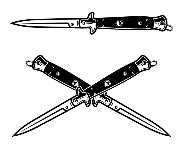 Crossed Knives Vector Images (over 390)