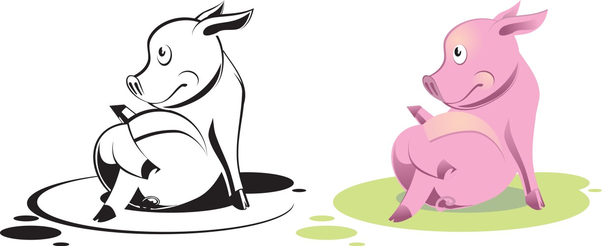 Pig Vector Images (over 91,000)