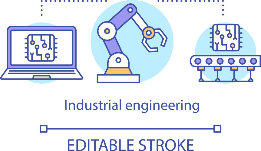 Inability to standardize process concept icon Vector Image Inability to standardize process concept icon Vector Image