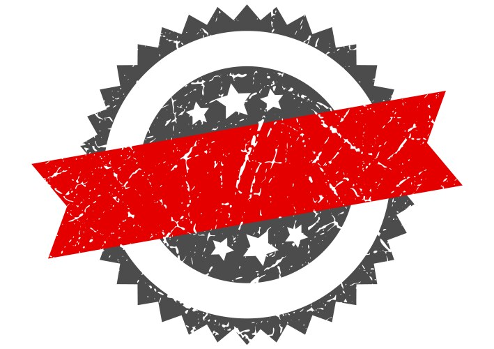 Blank stamp round grunge sign label Royalty Free Vector