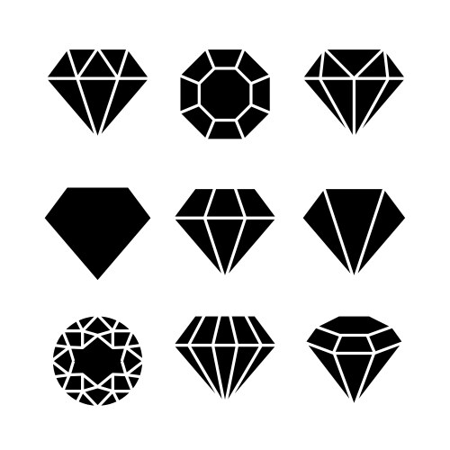 Diamond Outline Vector Images (over 37,000)