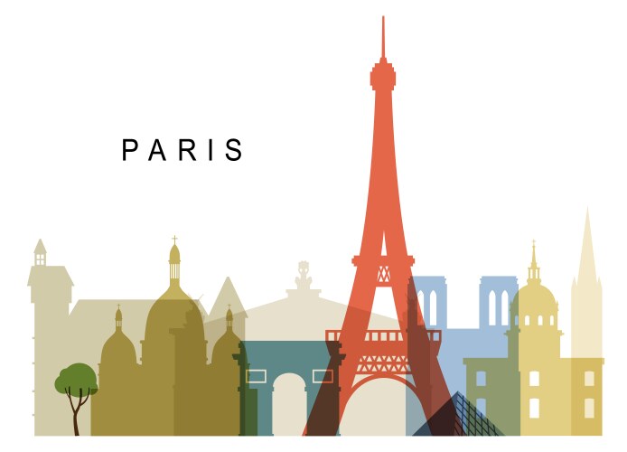 Paris Royalty Free Vector Image - VectorStock