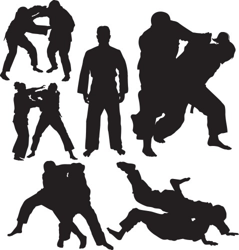 Two People Fighting Vector Images (over 2,600)