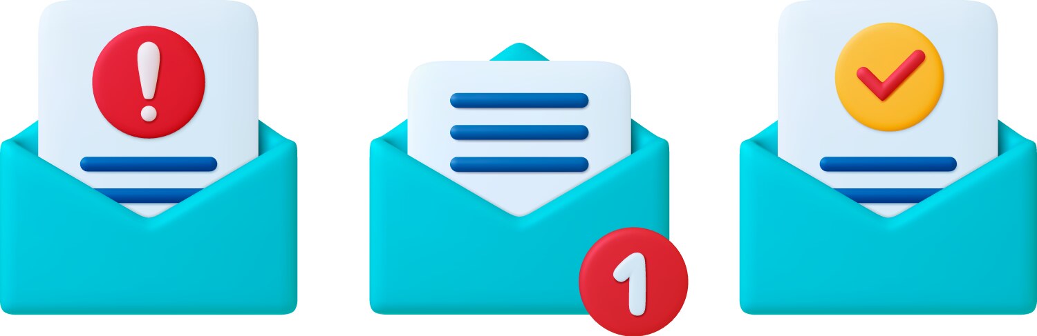 Receiving letter marketing post mail service Vector Image