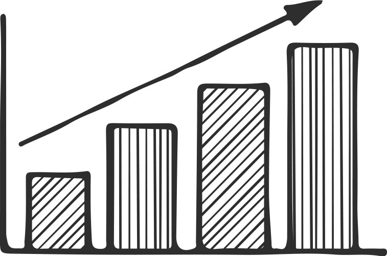 Statistics Sketch Vector Images (over 3,300)