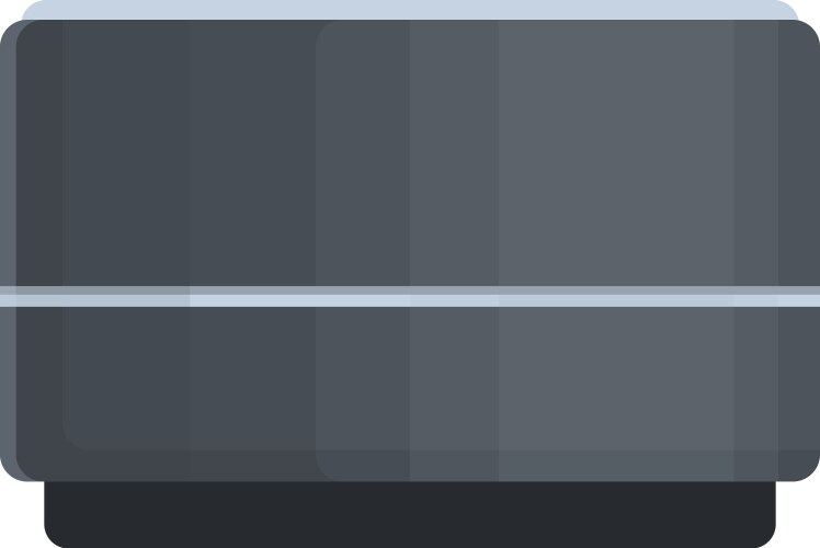 System speaker icon cartoon alexa music Royalty Free Vector