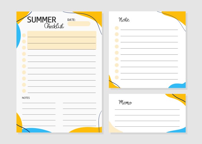 Pink paper note template Royalty Free Vector Image