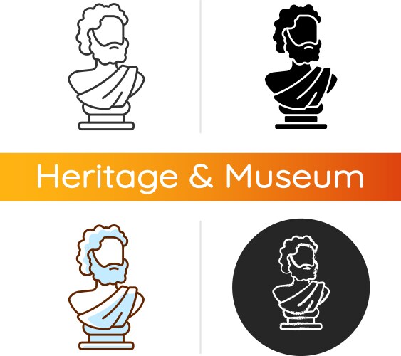 Statue Outline Greek Vector Images (over 1,100)
