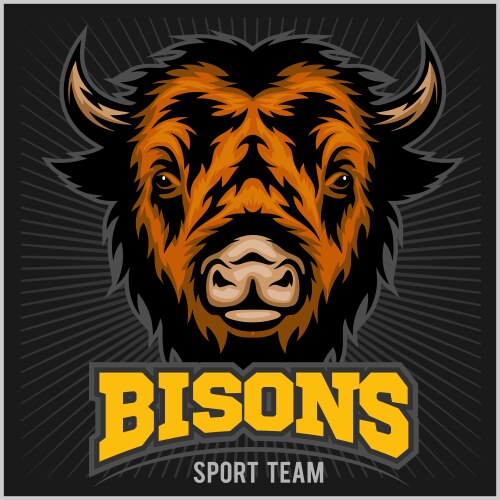 Bison Logo Vector Images (over 7,400)