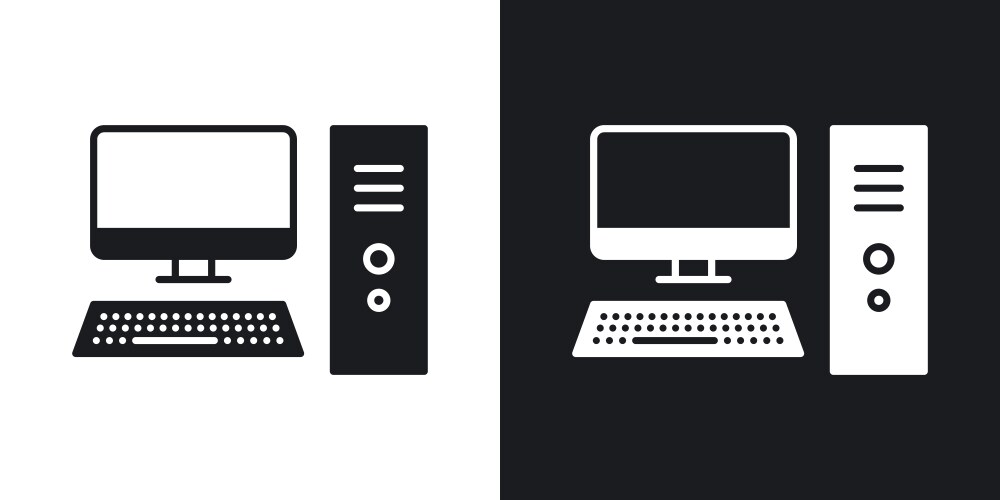 Pc Monitor Logo Vector Images (over 6,900)