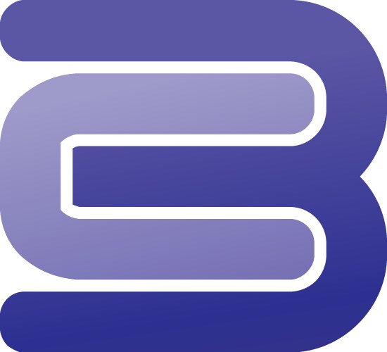 Letter ce box logo Royalty Free Vector Image - VectorStock