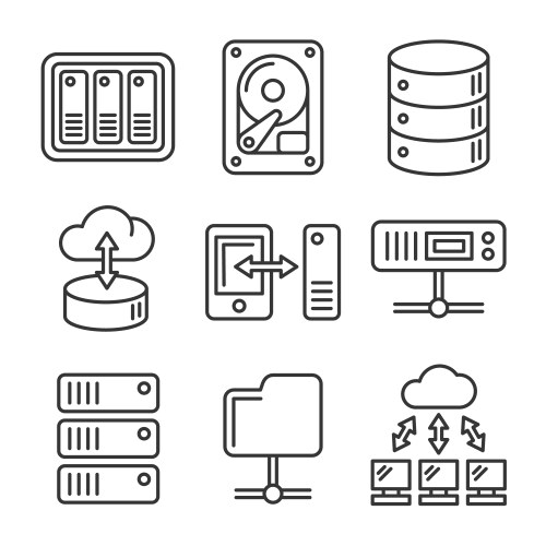 Network Attached Storage Icon