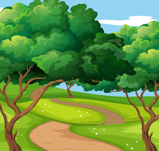 Park Trail Vector Images (over 2,400)