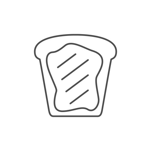 Loaf of bread Royalty Free Vector Image - VectorStock