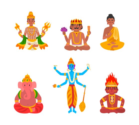 Hindu Deities Vector Images (over 7,100)
