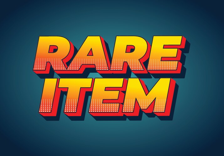 Rare Item Vector Images (over 330)