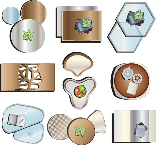 Hand washing soap sink water top view Royalty Free Vector