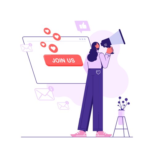 People join merge social business groups Vector Image