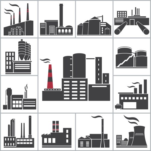Industry Royalty Free Vector Image - VectorStock
