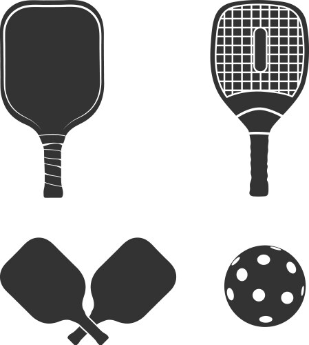 Pickleball Vector Images (over 1,400)