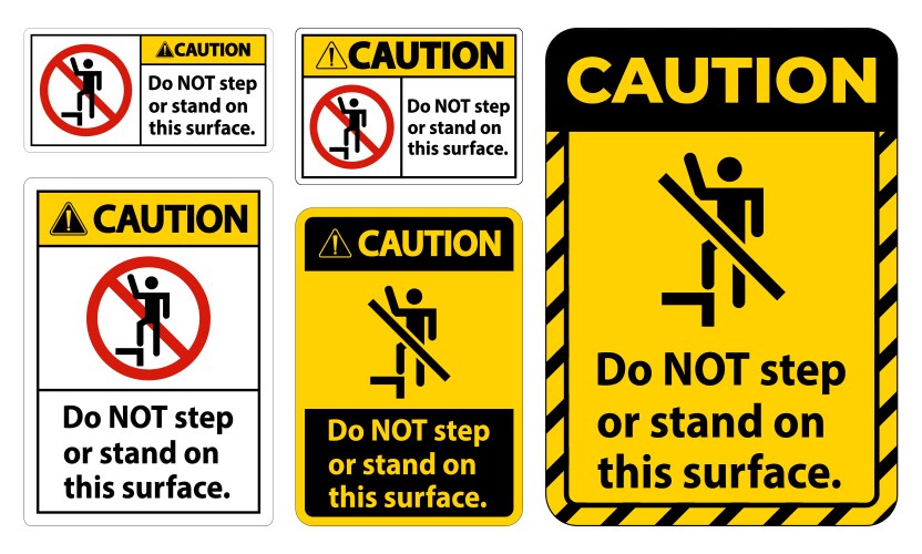 Do not Step Vector Images (over 450)