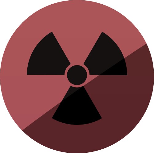 Nuclear sign advert Royalty Free Vector Image - VectorStock