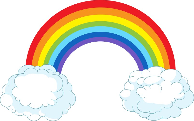 Rainbow Clipart Vector Images (over 9,600)