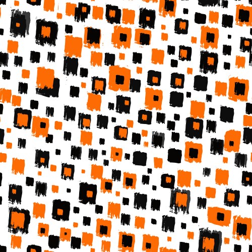 Seamless brushpen textile doodle pattern grunge Vector Image