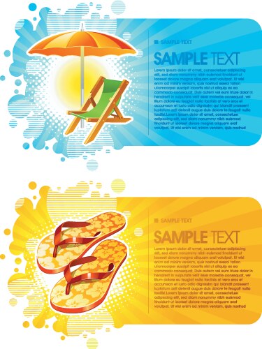 Round Beach Frame Vector Images (over 1,600)