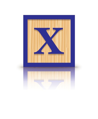 Abc letter blocks Royalty Free Vector Image - VectorStock