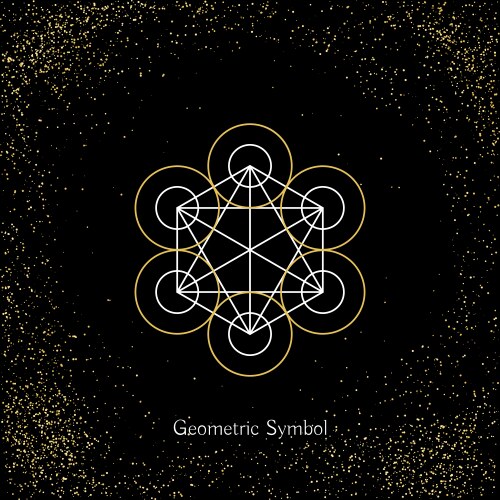 Magic geometry signs Royalty Free Vector Image