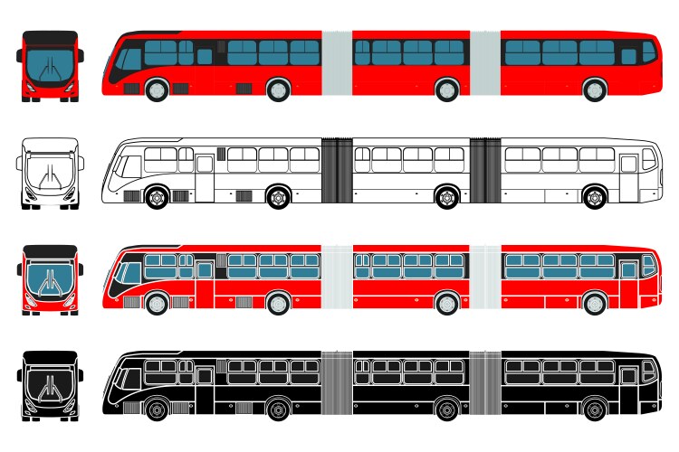 Bus Model Vector Images (over 1,400)
