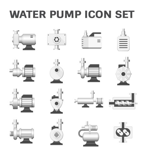 Solar energy electric water pump system Royalty Free Vector