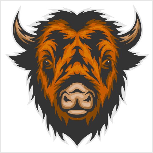 Buffalo Head Logos Vector Images (over 9,800)