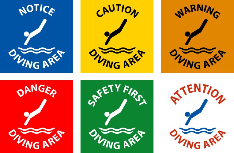 Danger Deep Water Vector Images (over 4,700)